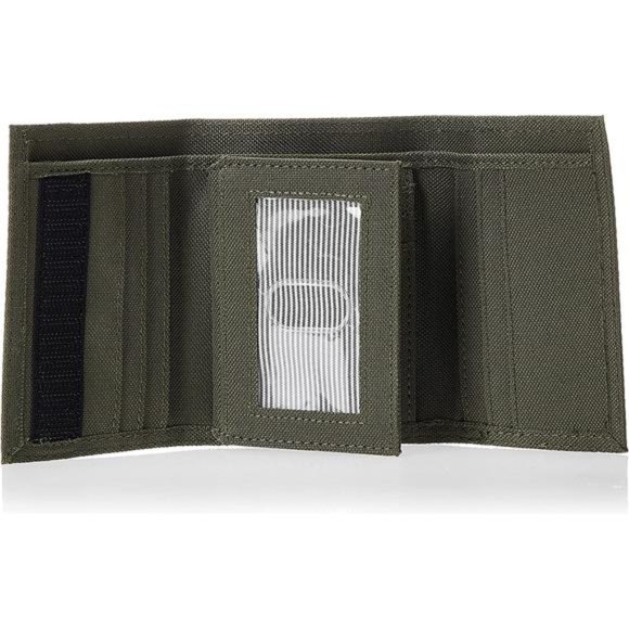 Accessories | Mens Trifold Nylon Wallet Green | Poshmark